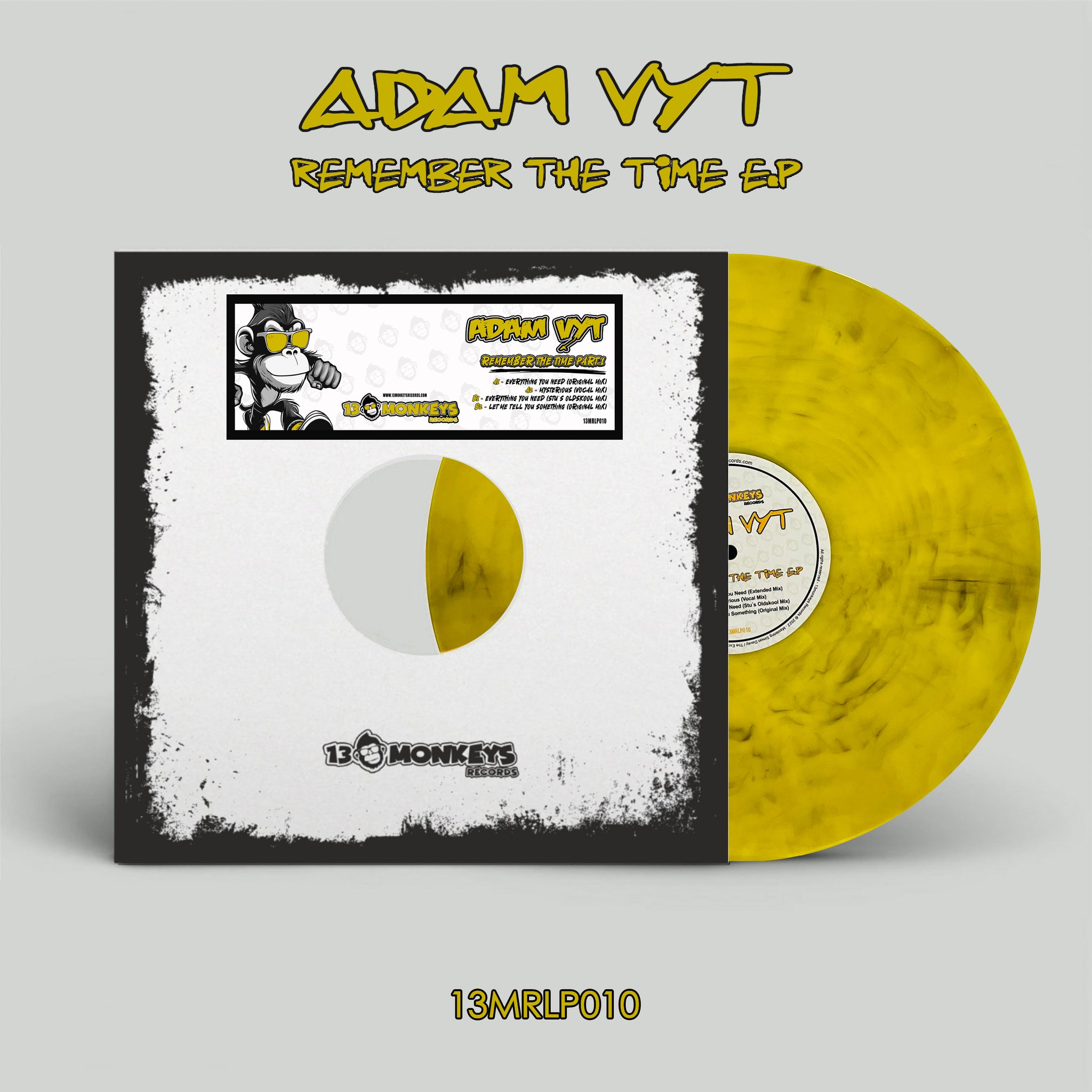 13 Monkeys Records - ADAM VYT – REMEMBER THE TIME E.P. - 4 track 12″ V ...