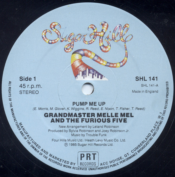 Buy Grandmaster Melle Mel & The Furious Five : Pump Me Up (12") Online ...