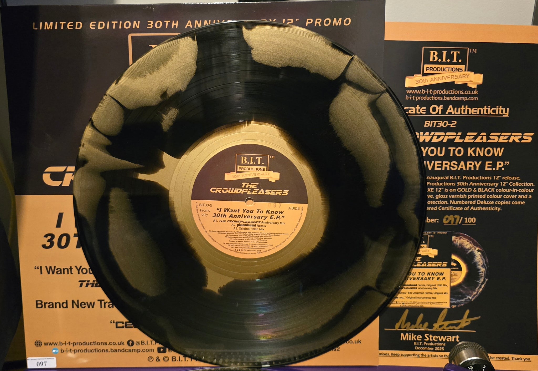 The Crowdpleasers – I Want You To Know 30th Anniversary E.P. - B.I.T P – Defstar