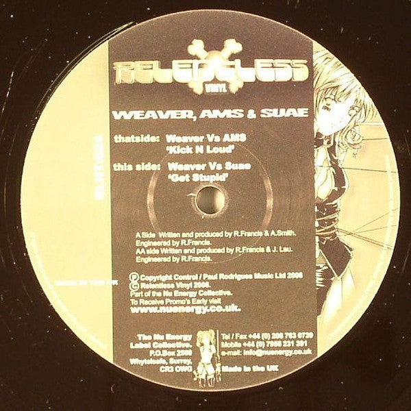 Buy DJ Weaver & AMS / DJ Weaver & Suae : Kick N Loud / Get Stupid (12 ...