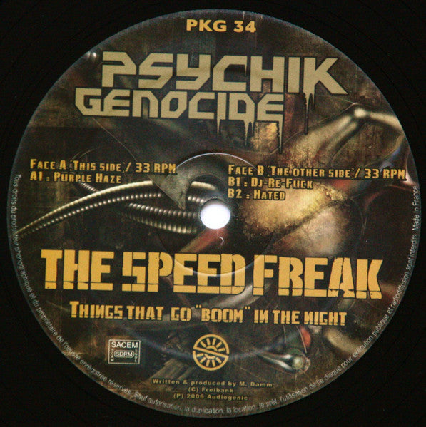 Buy The Speed Freak : Things That Go "Boom" In The Night (12") Online ...
