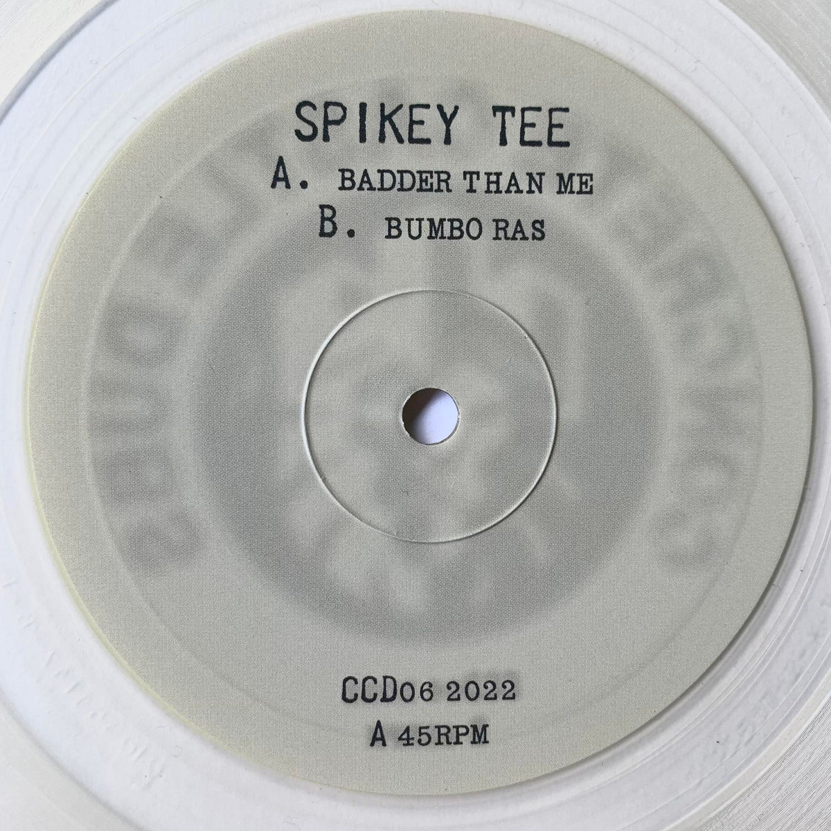 Spikey Tee - Badder Than Me EP - Concrete Castle Dubs - CCD06 - 10" Vi ...