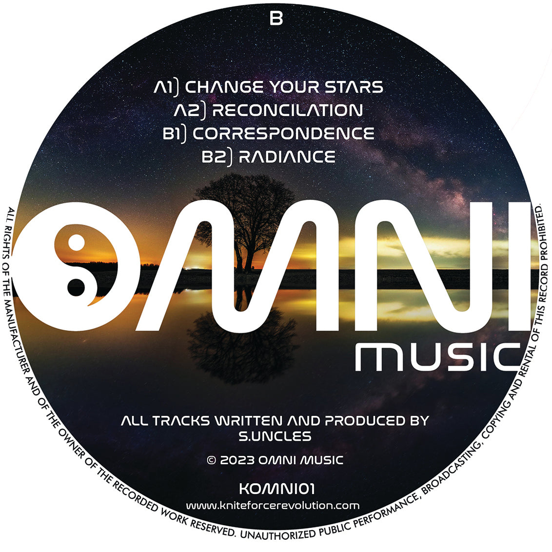 Eusebeia - Change Your Stars EP - Omni Music - 12" Vinyl - KOMNI01 ...