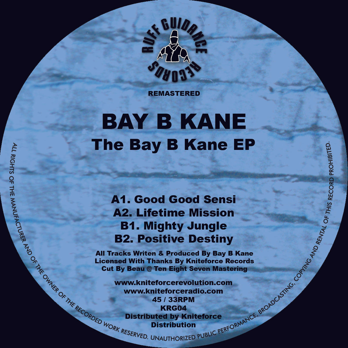 Bay B Kane - The Bay B Kane EP - Ruff Guidance Records - KRG04 - 12" V ...
