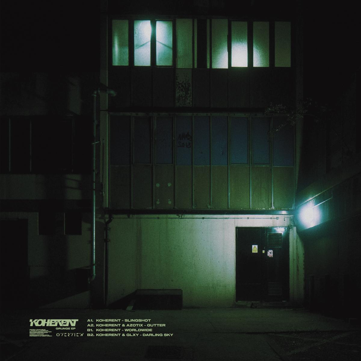 Koherent - Overview Music - Grunge EP [green marbled vinyl / printed s ...