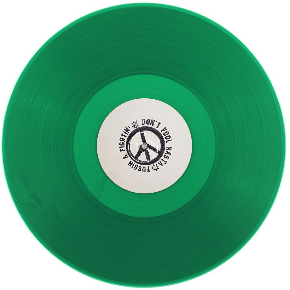 Rasta Vibez - Don't Fool Rasta [clear green vinyl / hand-stamped] 10 ...