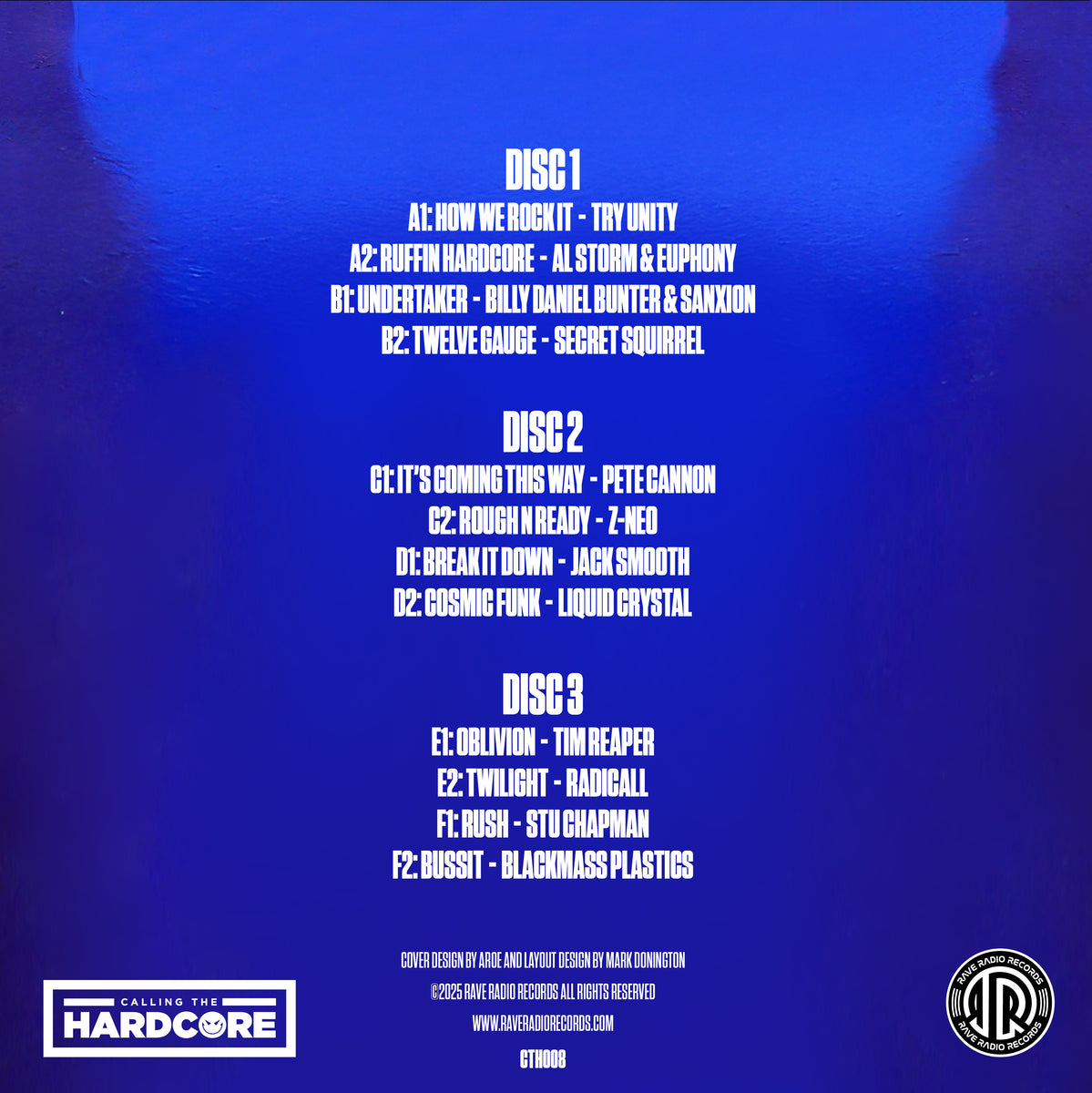 RUFF HARD CORE- Tim Reaper/ Bunter / Radicall / Stu Chapman /Pete Cann ...