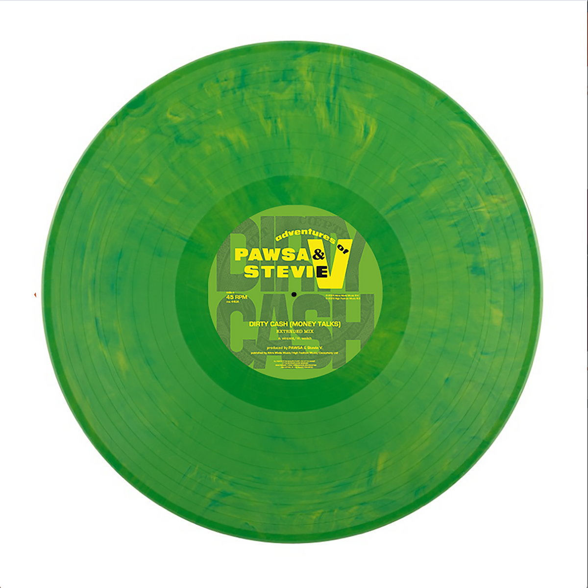 PAWSA & Adventures Of Stevie V - Dirty Cash (Money Talks) (Green Vinyl ...