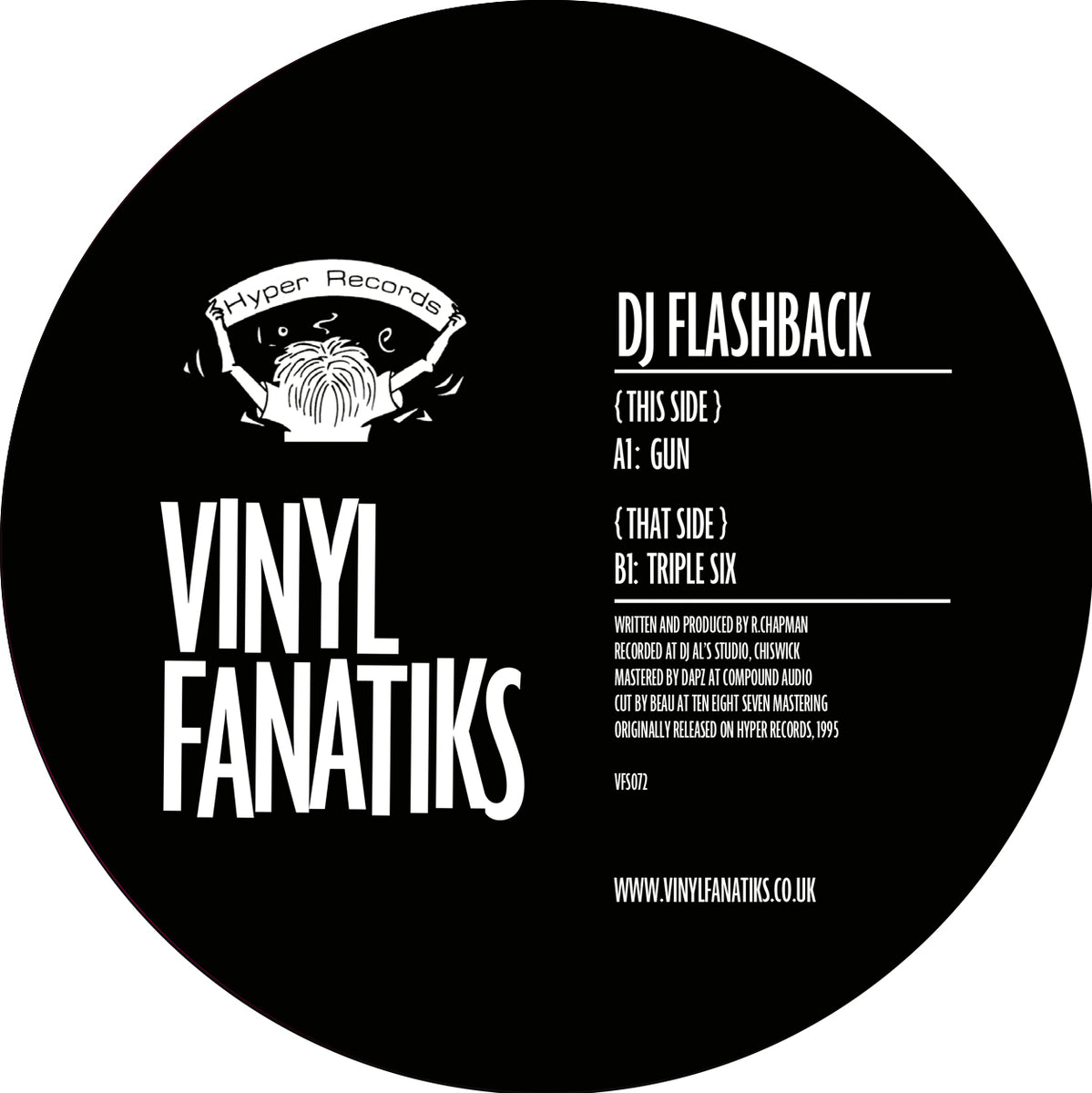 DJ Flashback – Gun / Triple Six – VFS072 – Vinyl Fanatiks - 12" Vinyl ...