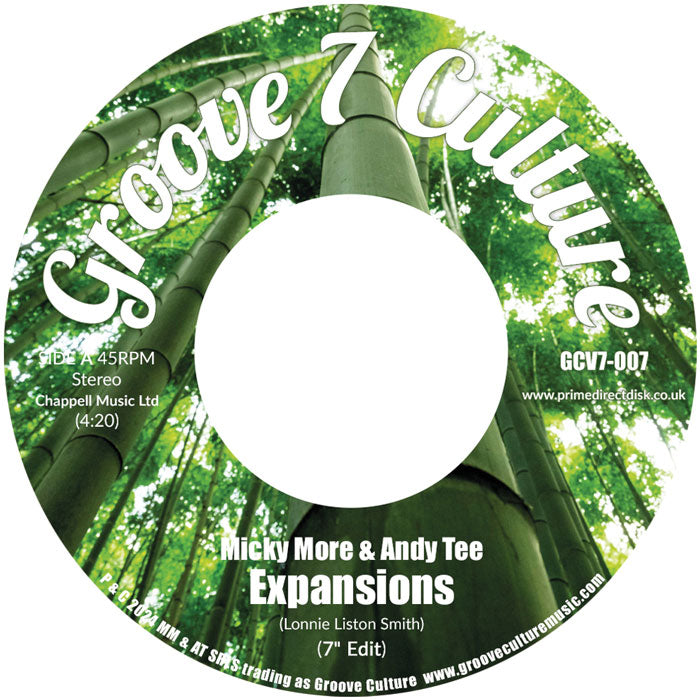 Micky More & Andy Tee - Expansions / Time - GROOVE CULTURE SEVEN - GCV ...