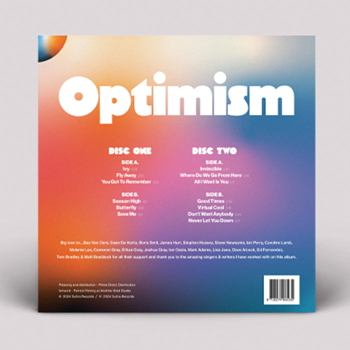 Michael Gray - Optimism - SULTRA RECORDS - SL128 - 2 X LP - Soulful Ho ...