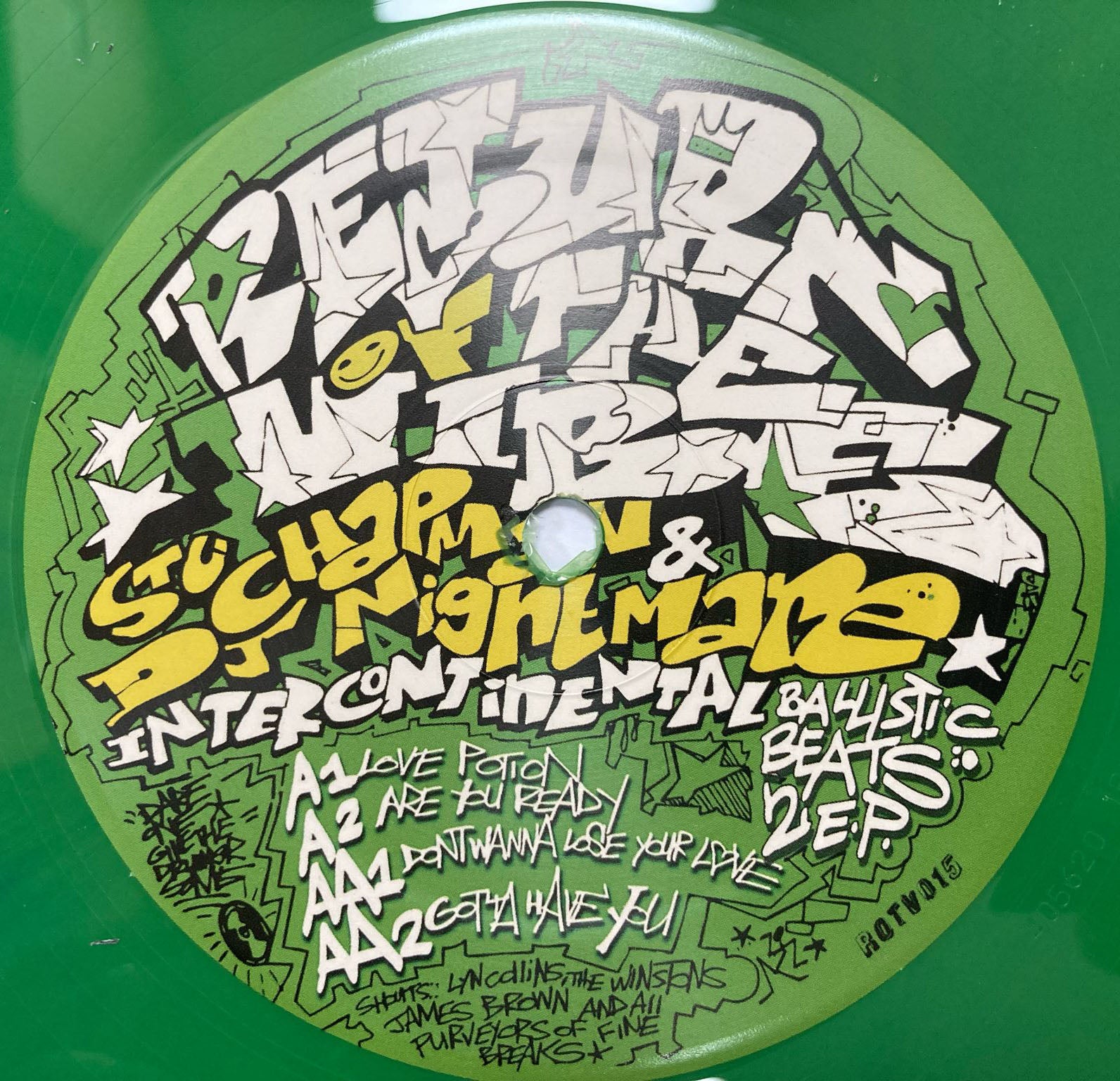 Stu Chapman & Dj Nightmare - Intercontinental Ballistic Beats 2 EP - R ...