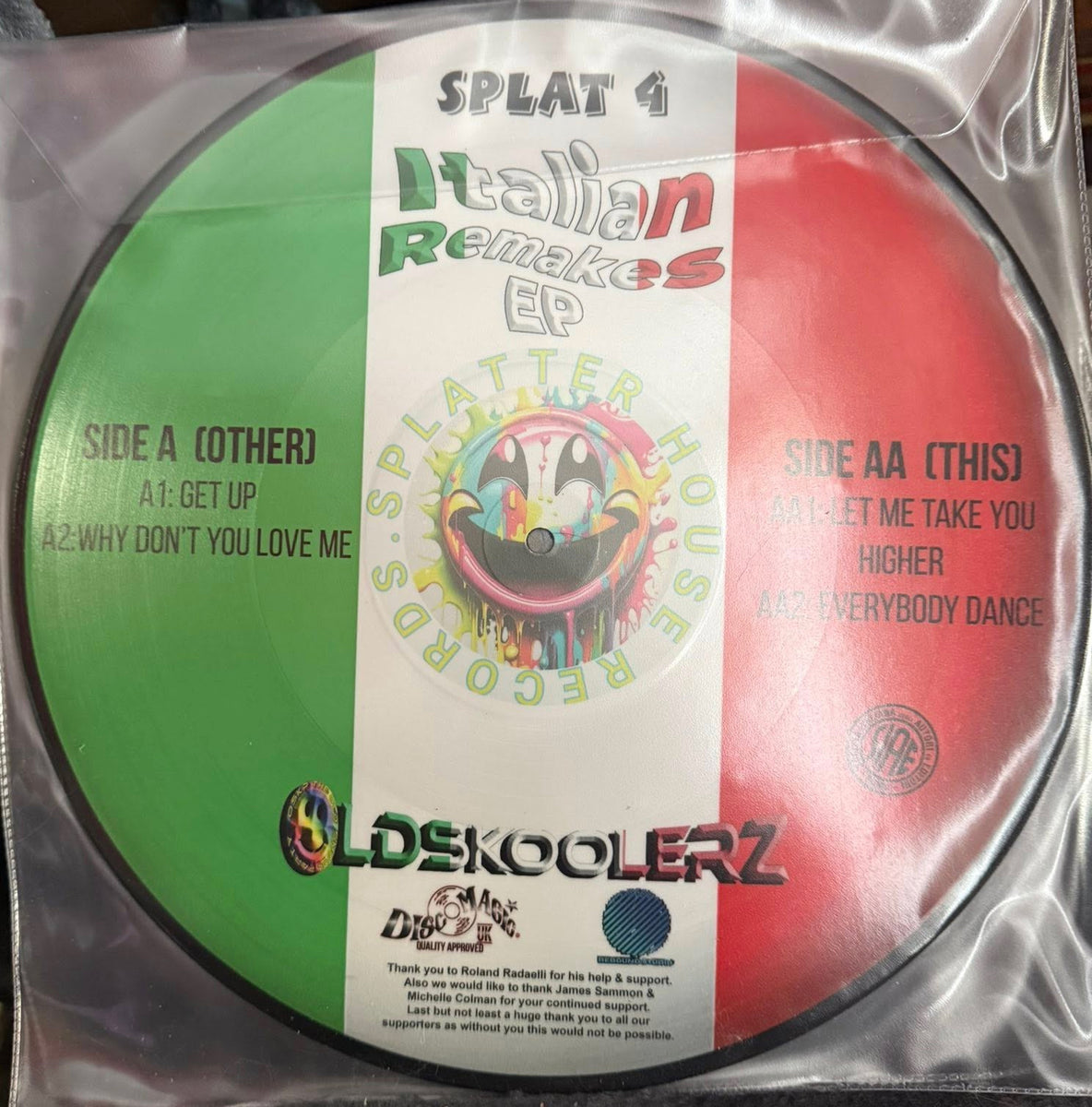 Oldskoolerz – Italian Remakes EP - Splatter House Recordings - SPLAT4 ...
