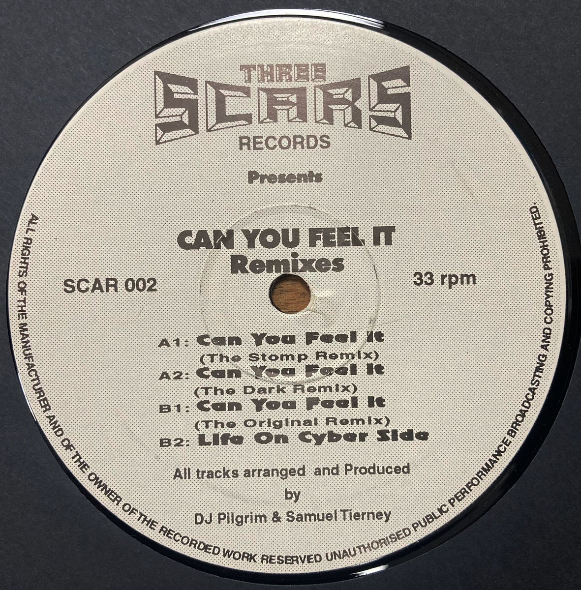 DJ Pilgrim & Sammy – Can You Feel It (Remixes) - Three Scars Records ...