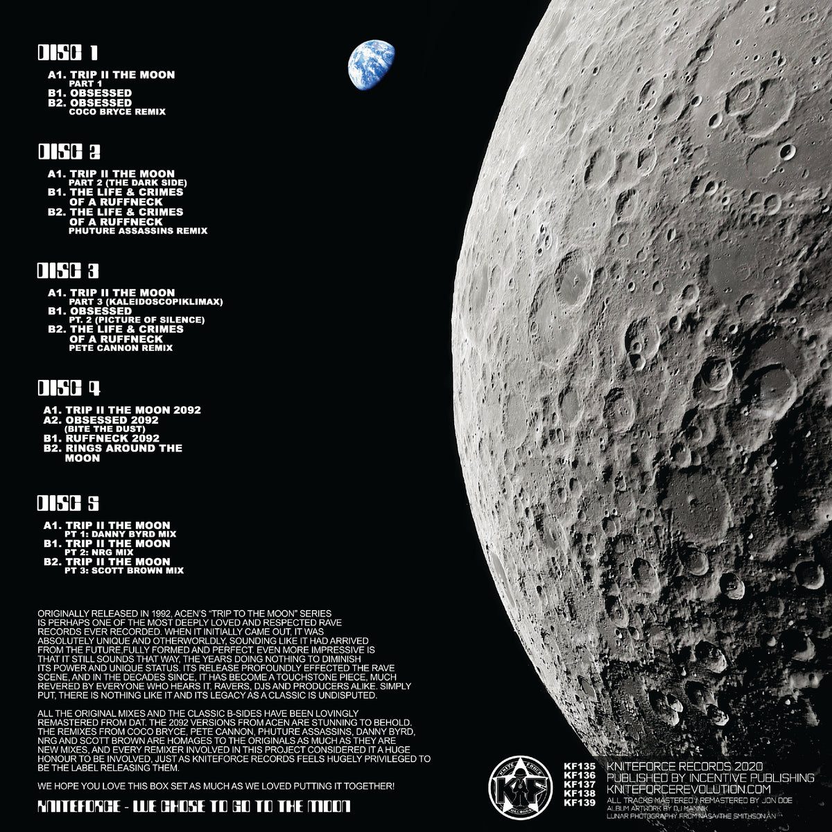 The Trip To The Moon Box Set - Acen - Kniteforce - 5x12" album - KF135 ...