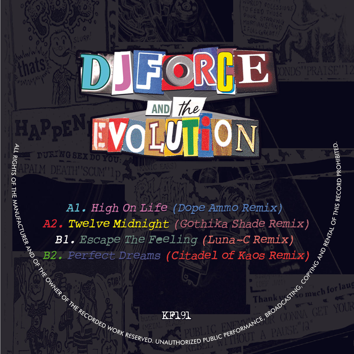 DJ Force & The Evolution - Bonus Box Set Remixes EP - Dope Ammo/Luna-C ...