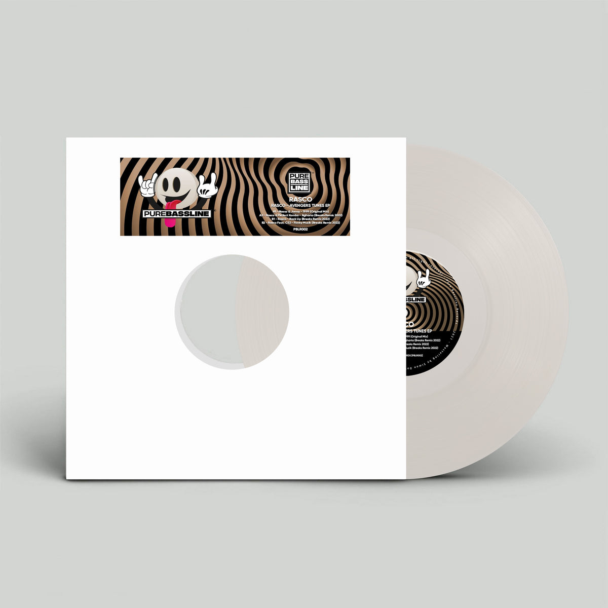 Pure Bassline Records - Rasco - Avenger Tunes E.P. - PBLR002 - 12" Whi ...