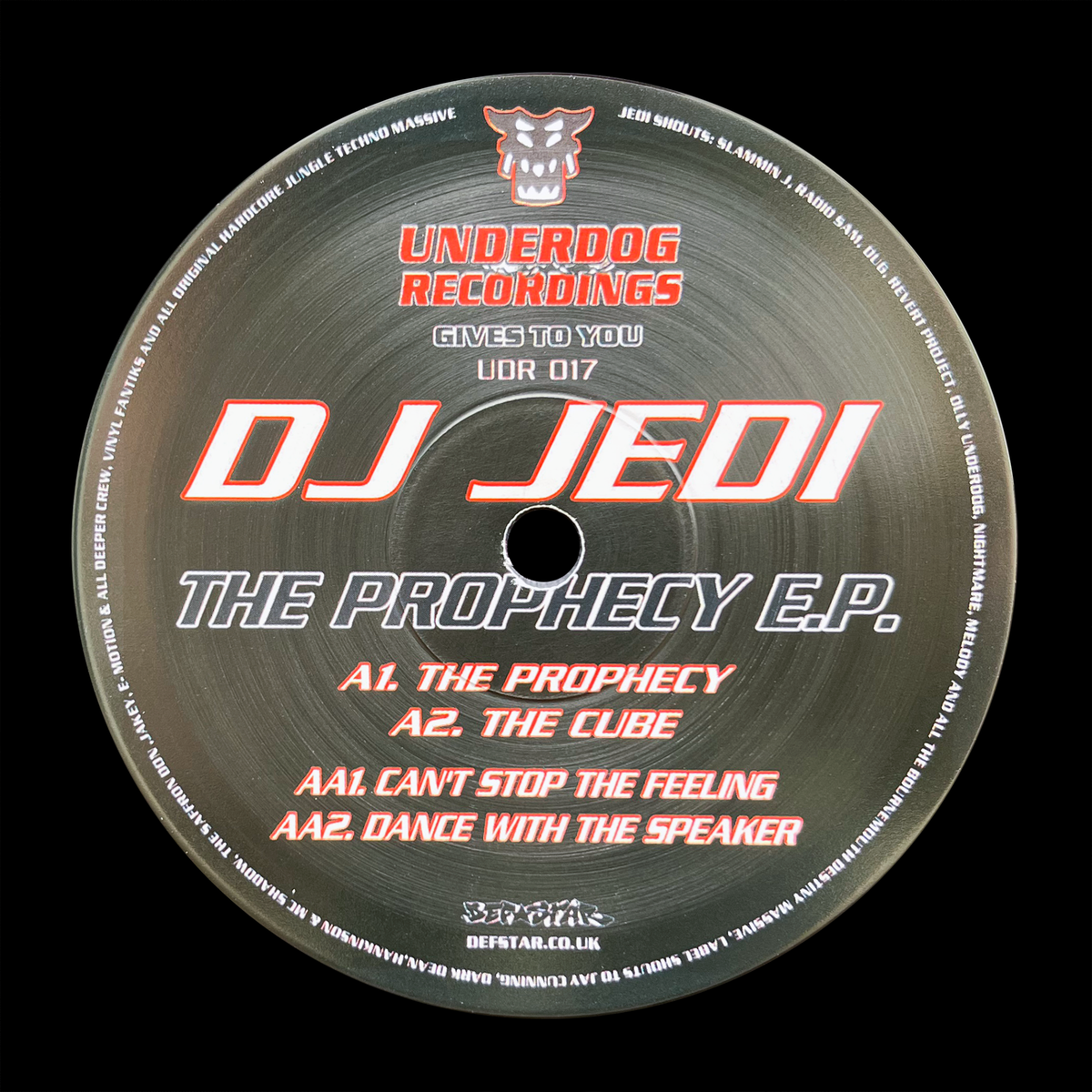 DJ Jedi - The Prophecy EP - Underdog Recordings - UDR 017 - Limited 12 ...