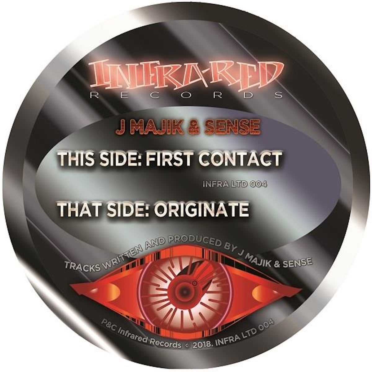 J. Majik & Sense - First Contact / Originate - Infrared Records - INFR ...